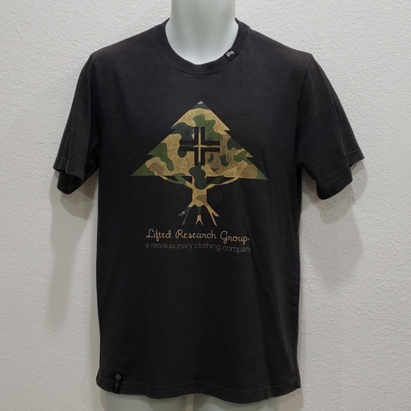 Lrg | Shirts | Lifted Research Group Lrg Graphic Tshirt Camo Logo | Poshmark